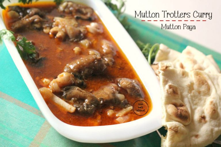 Mutton Trotters (Mutton Paya Curry) | Tickle Those Taste Buds