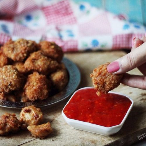 Crispy Chicken Bites - Two Ways | Tickle Those Taste Buds